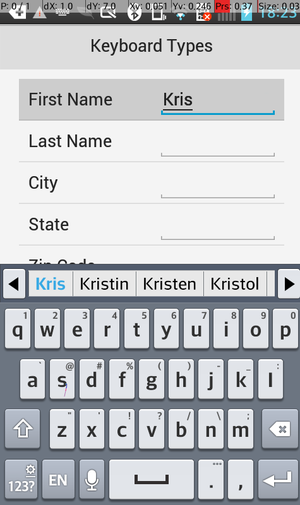 FMX.KeyboardTypes Sample - RAD Studio Code Examples