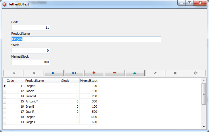RTL.BDShoppingList Sample - RAD Studio Code Examples