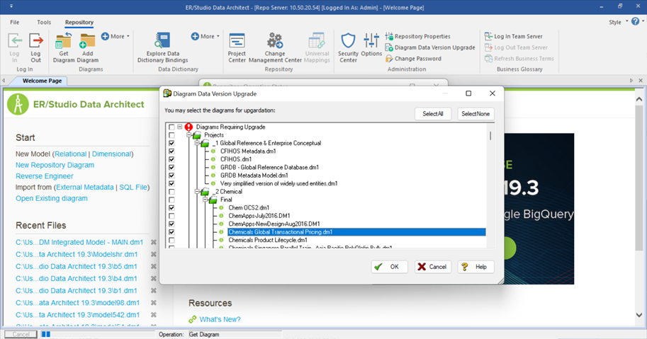 What's New - ER/Studio Data Architect
