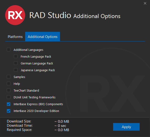 RAD Server Installation - RAD Studio