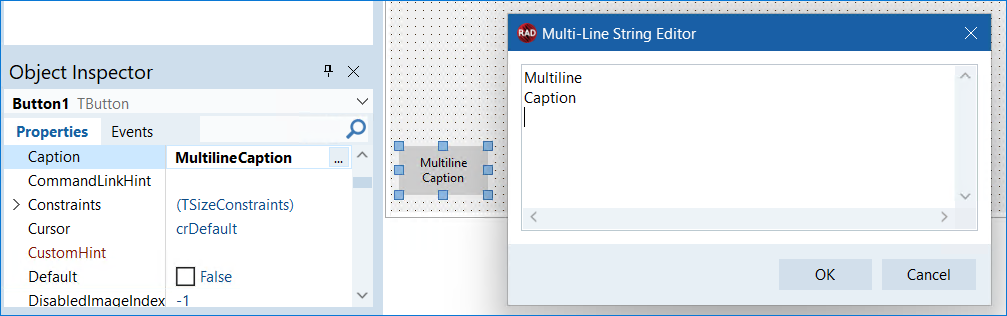 Form Designer - RAD Studio