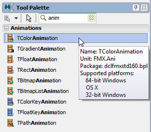 Using FireMonkey Animation Effects - RAD Studio