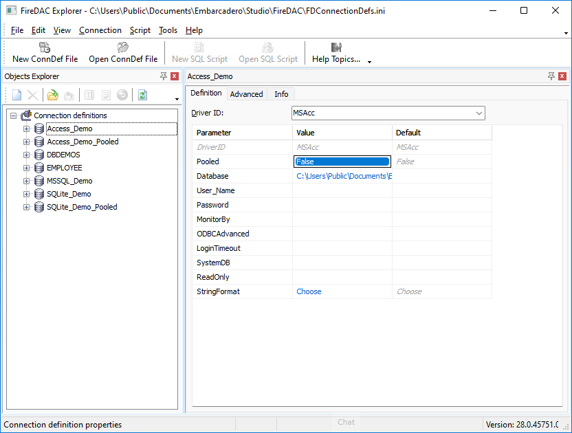 FDExplorer - RAD Studio