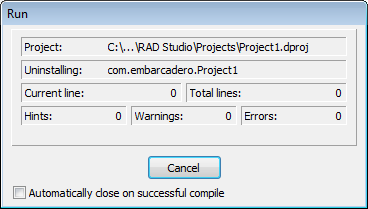 Running Your Android Application on an Android Device - RAD Studio
