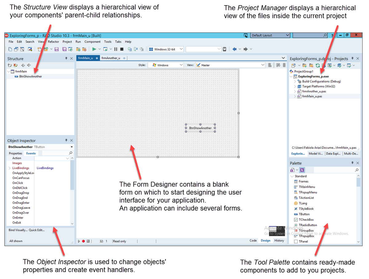 Creating Your First FireMonkey Application for Desktop Platforms (C++) - RAD Studio
