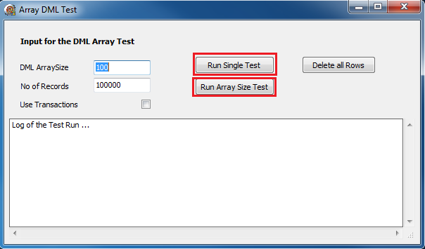Performances de la commande Array DML (FireDAC) — RAD Studio