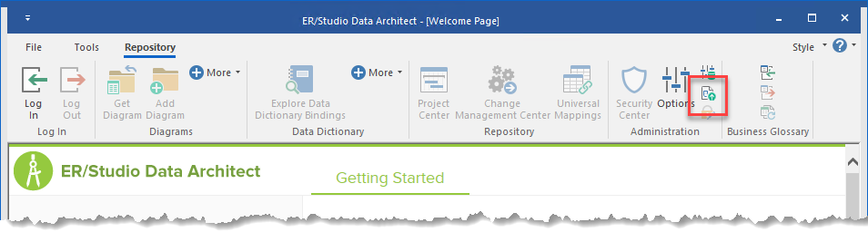 Upgrading Diagrams in Data Architect - TeamServer ER/Studio